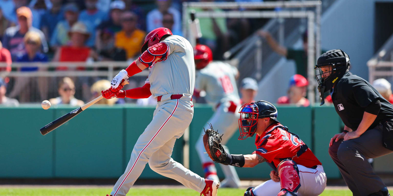 Whit Merrifield hits first Spring Training homer for Phillies