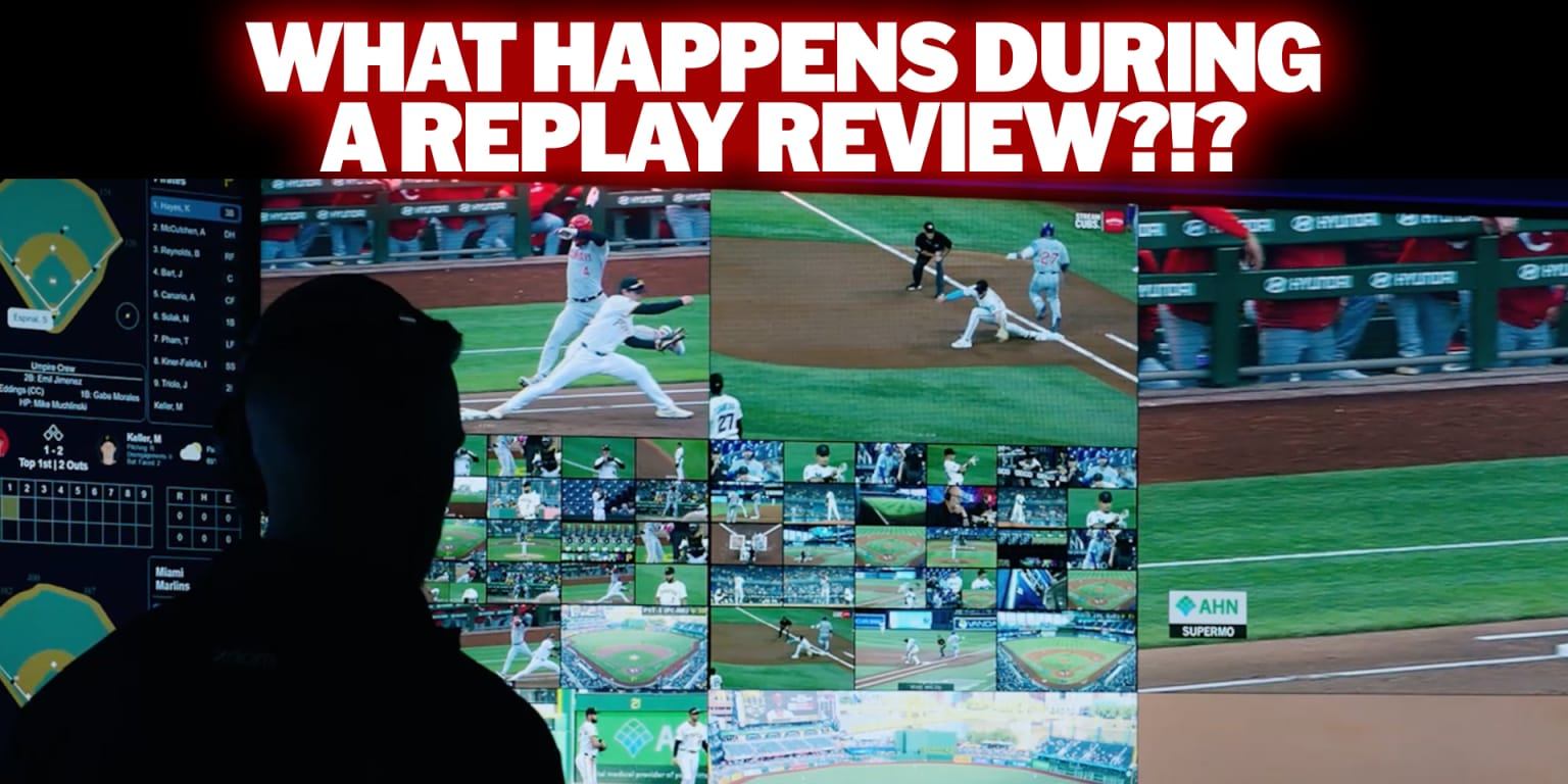 What happens during MLB replay reviews