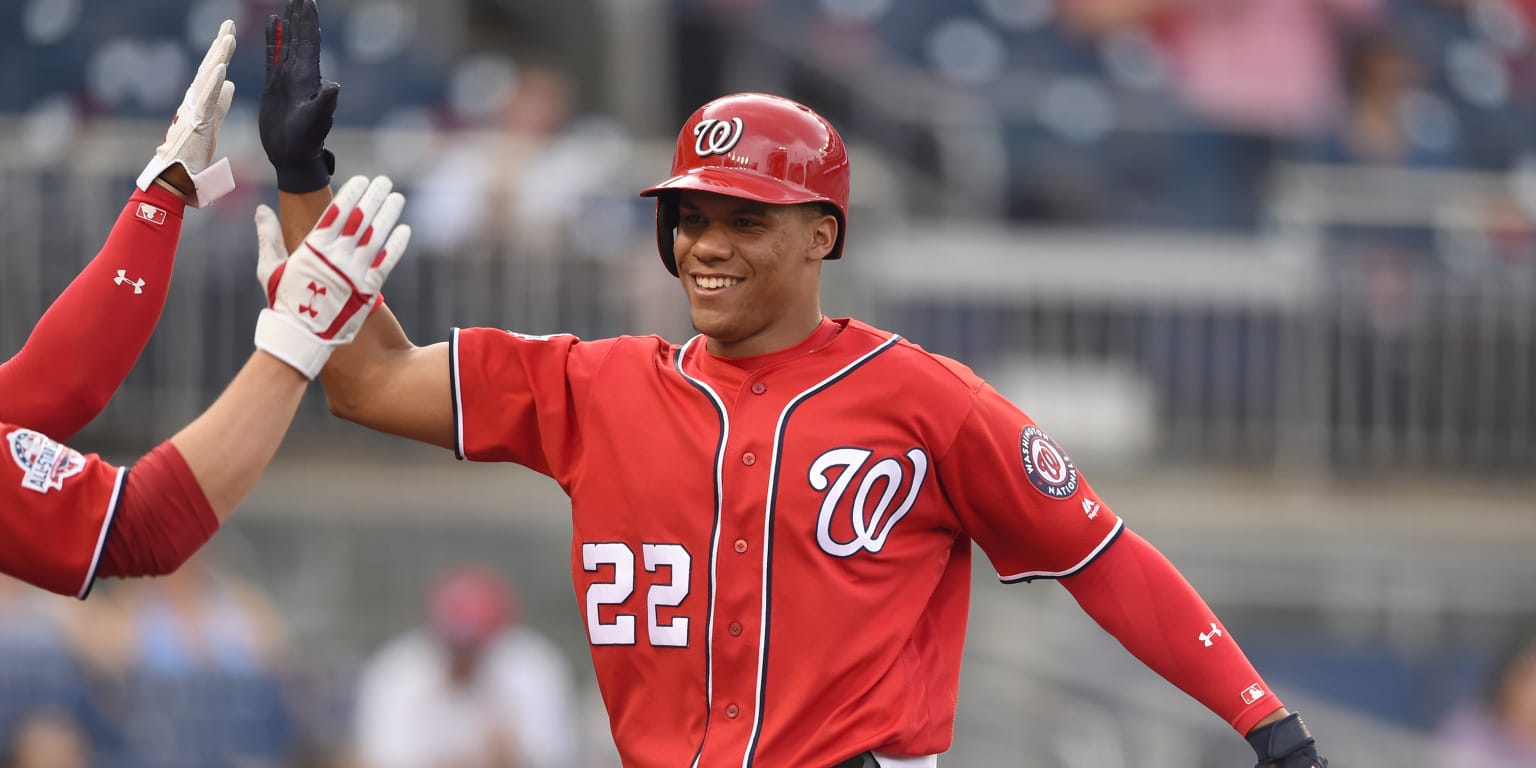Juan Soto first Major League home run