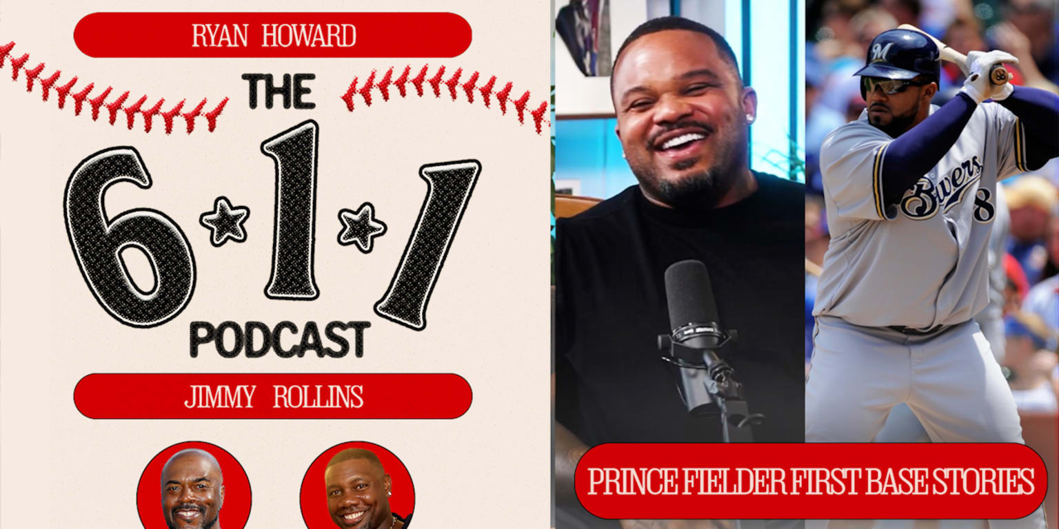 Prince Fielder joins The 6-1-1 Podcast with Jimmy Rollins, Ryan Howard