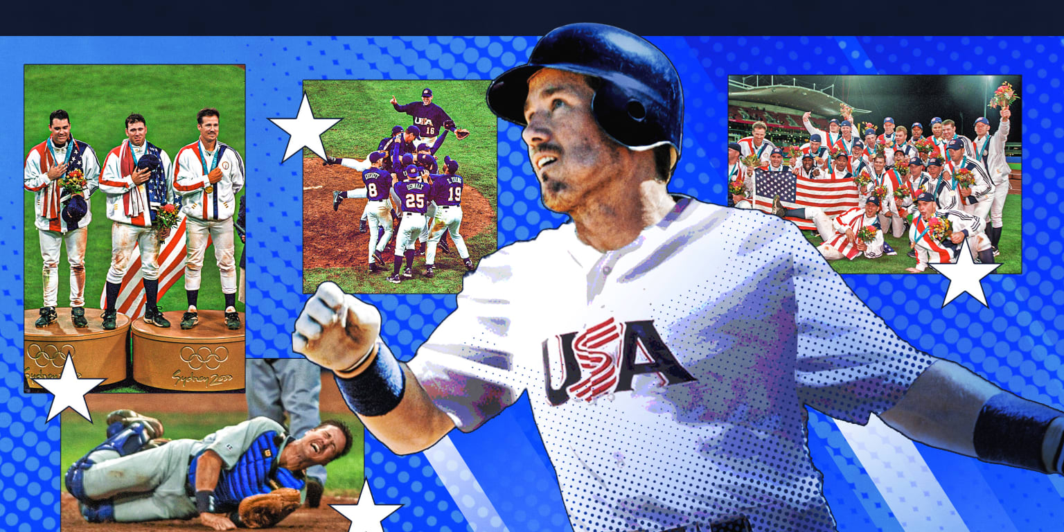 Pat Borders played through pain to win the 2000 Olympic gold