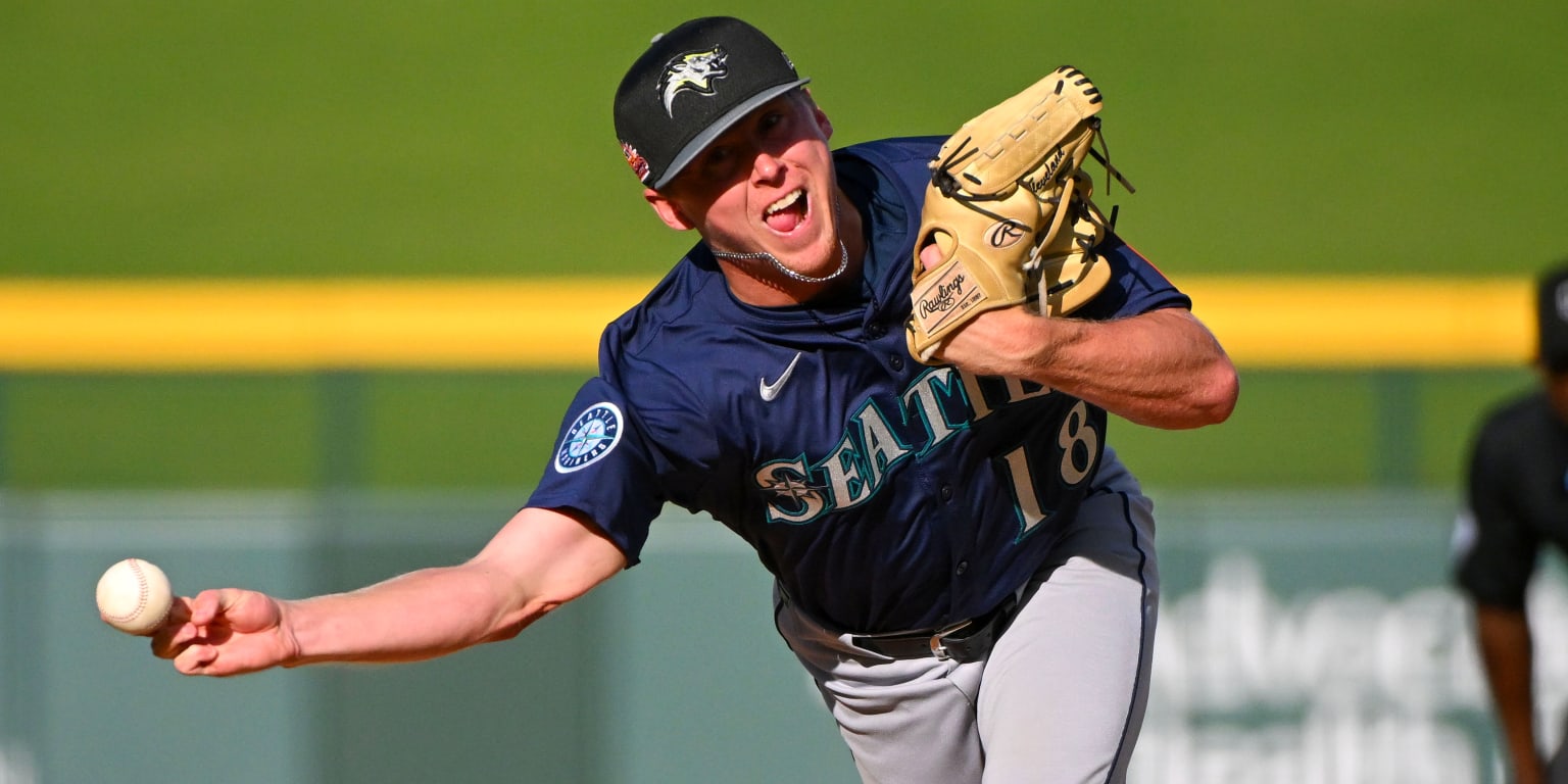 Mariners prospect Tyler Cleveland finds success with a throwback pitch