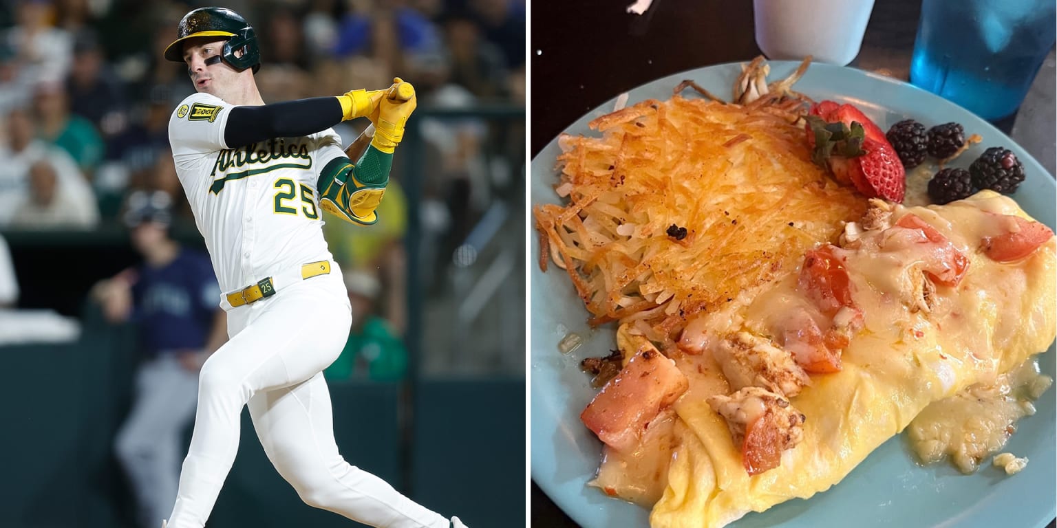 Brent Rooker on his passion for breakfast during Players' Weekend