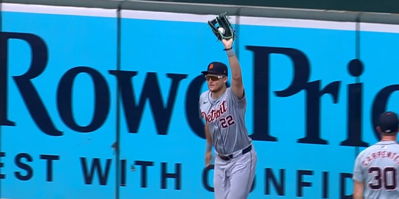 Parker Meadows robs homer, Kerry Carpenter hits two in Tigers' win