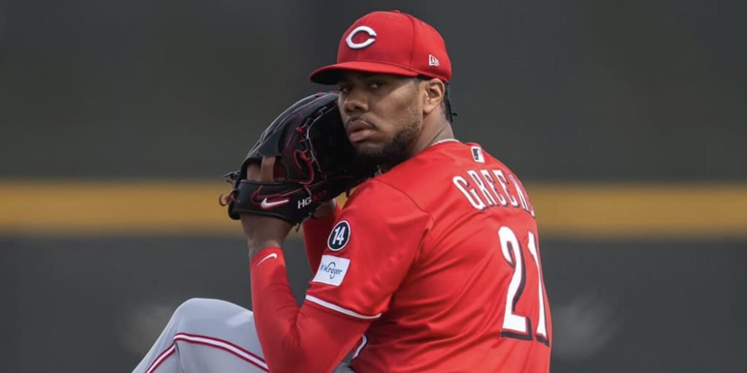 Hunter Greene strikes out three in first Spring Training start