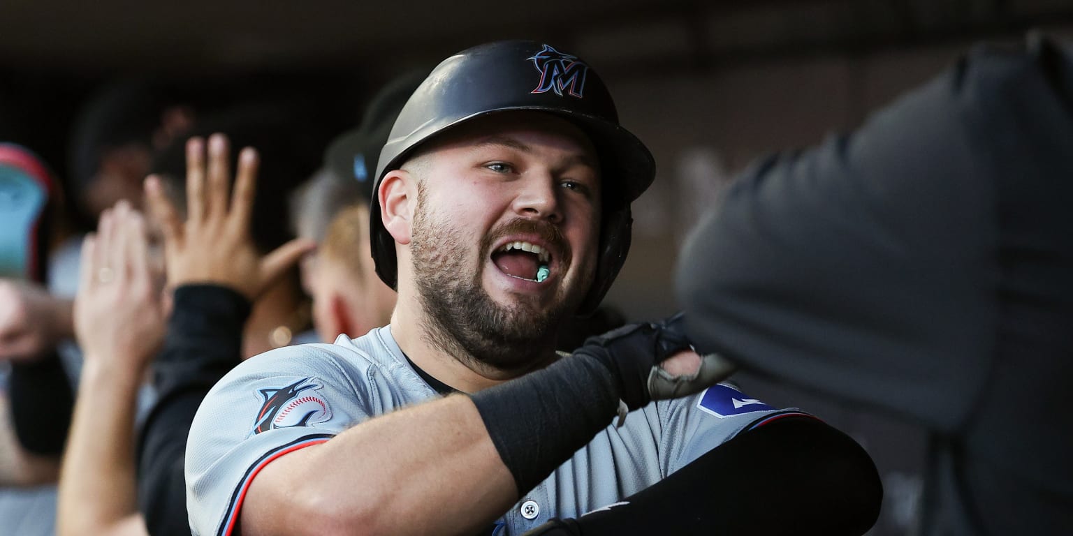 Jake Burger introduced by Rangers following trade