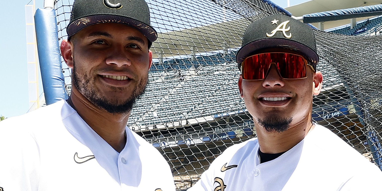 Willson and William Contreras playing for Team Venezuela in the Classic