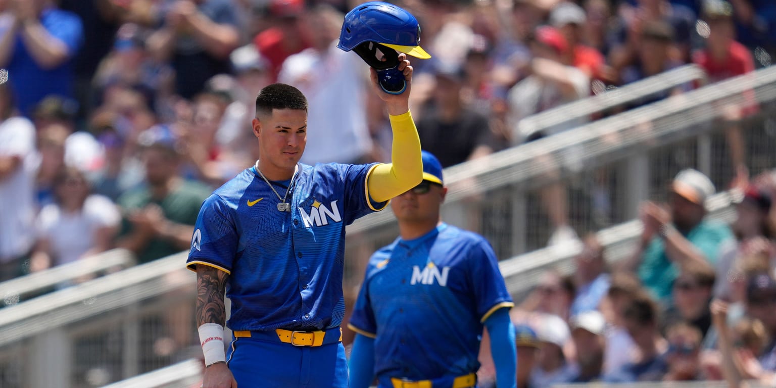 Miranda empata récord de MLB al dar hit en 12 turnos consecutivos