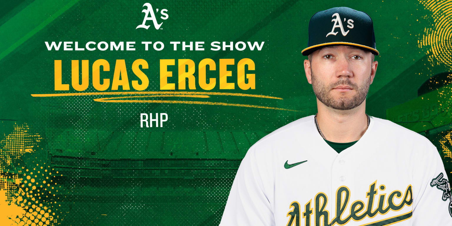 Lucas Erceg makes Major League debut with A's