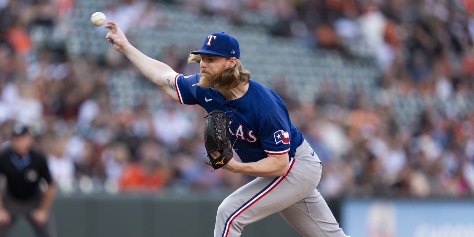 Jon Gray struggles in Rangers' blowout loss to Orioles
