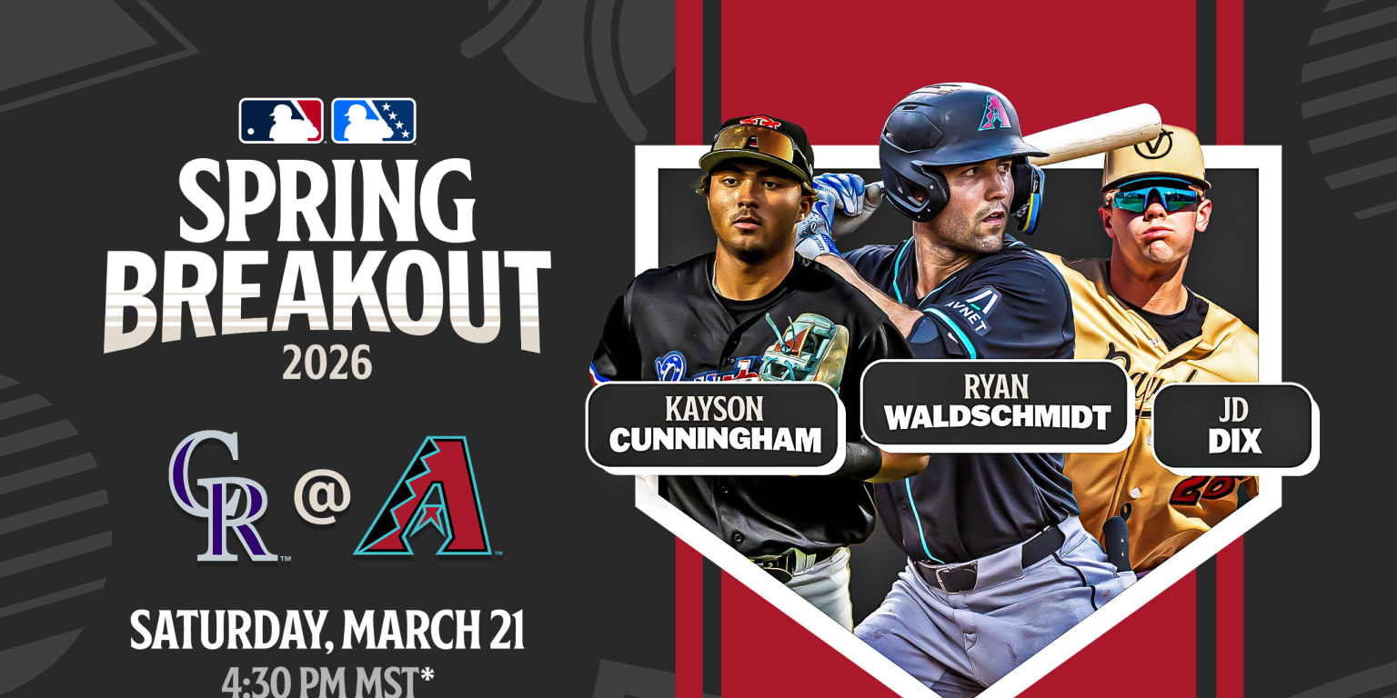 D-backs Spring Breakout roster 2026