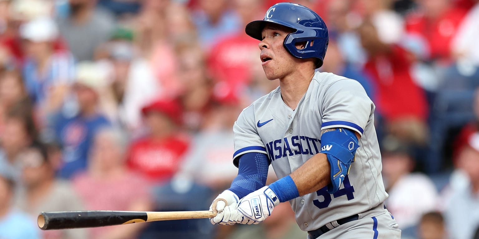 Freddy Fermin hits two home runs in Royals' loss to Phillies
