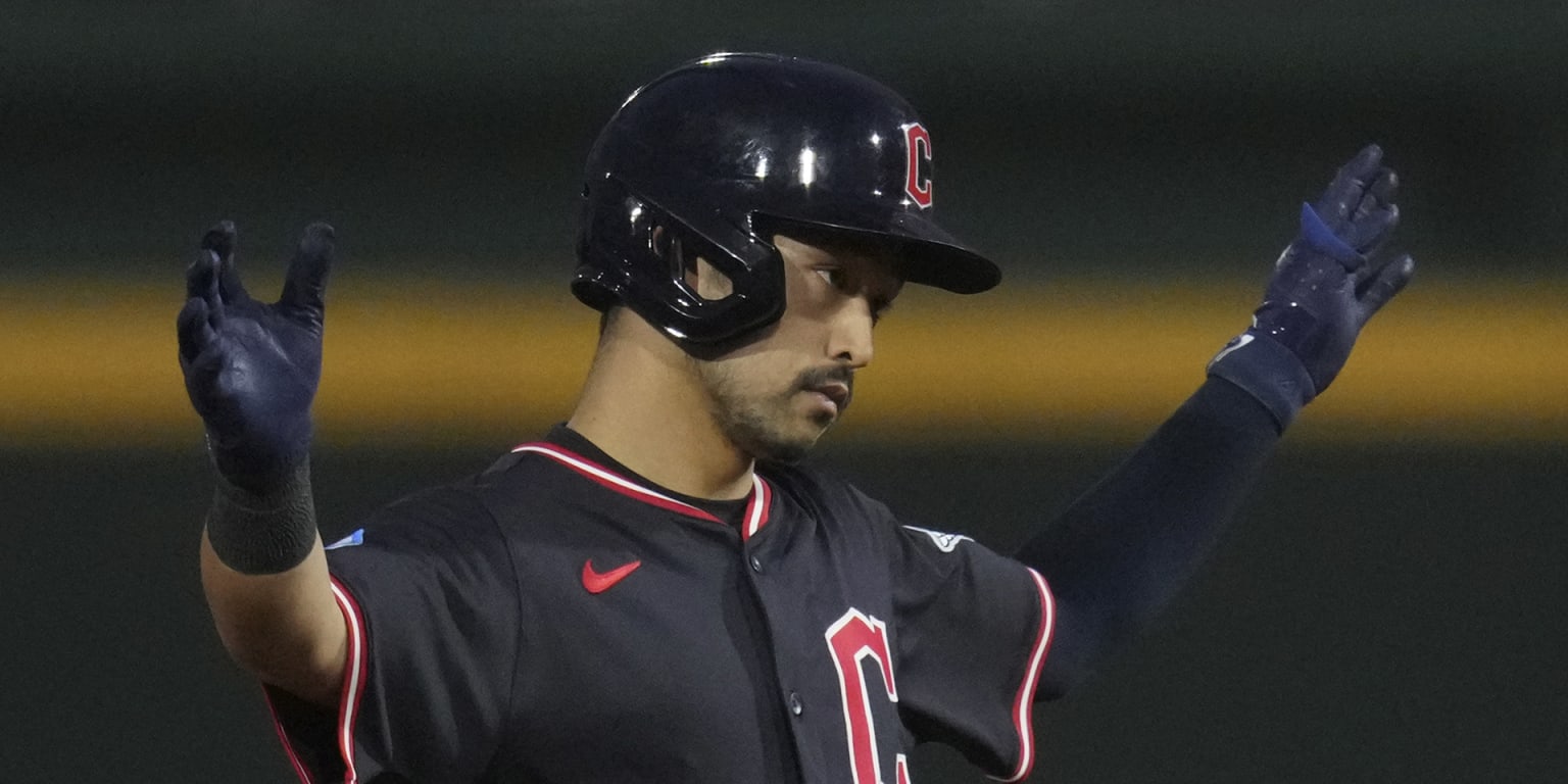 Steven Kwan on approach at the plate in 2025