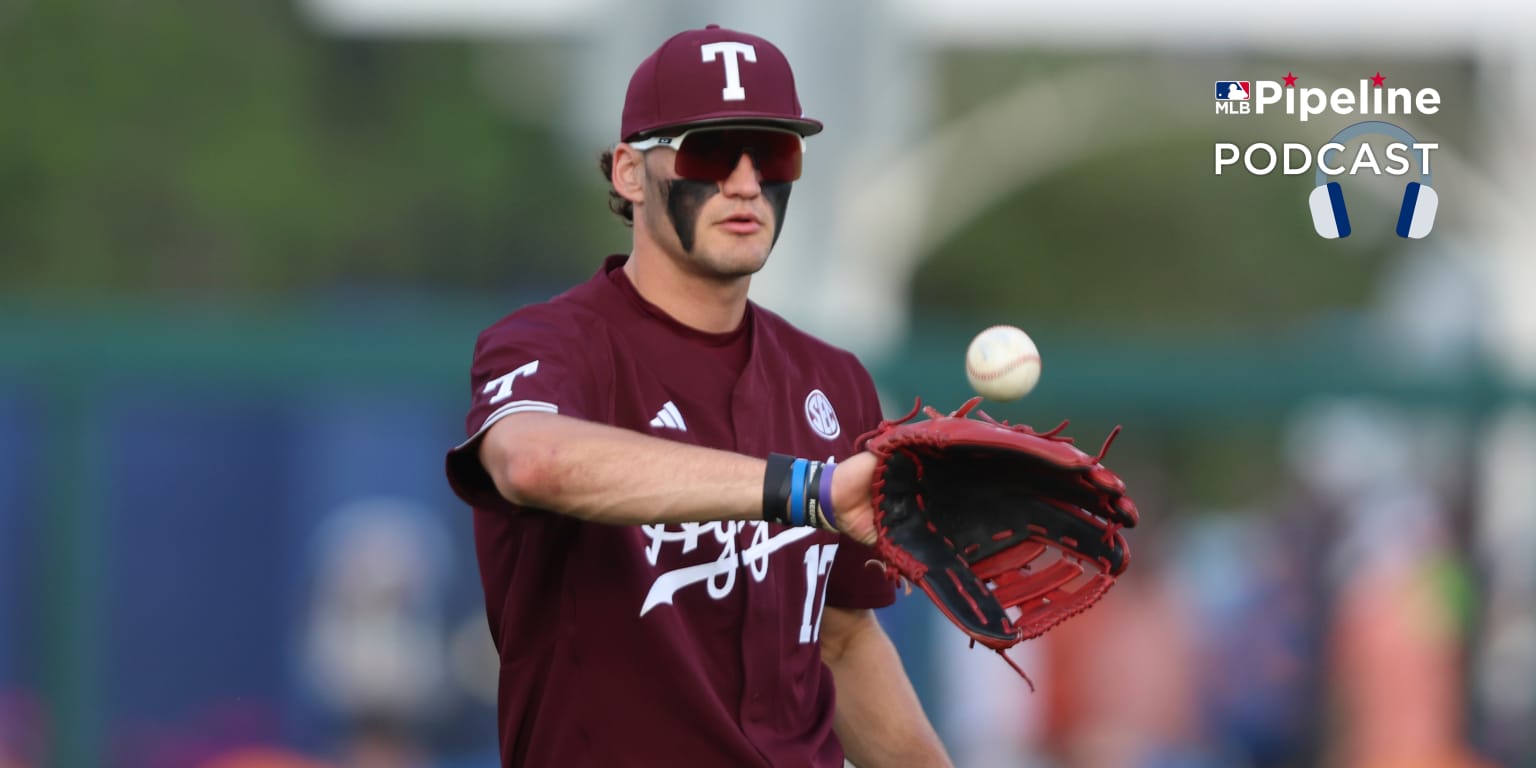 Jace LaViolette of Texas A&M joins the MLB Pipeline Podcast