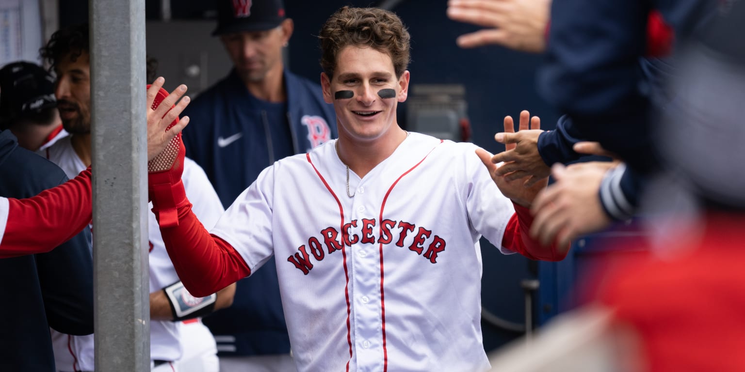 Roman Anthony hits two home runs for Triple-A Worcester