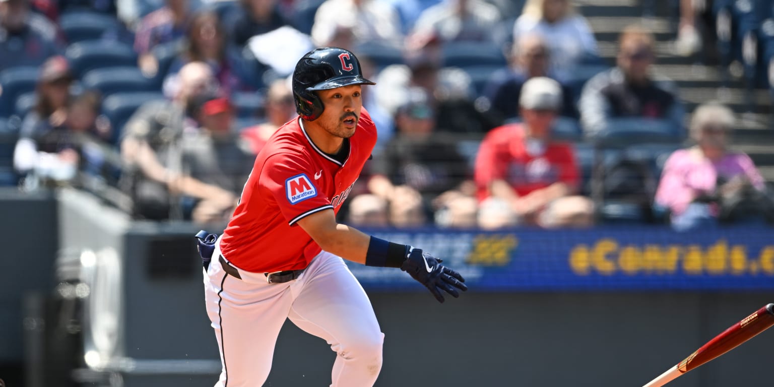 Steven Kwan out of leadoff spot for first time since 2022