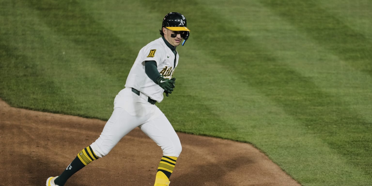 Jacob Wilson hits first MLB home run