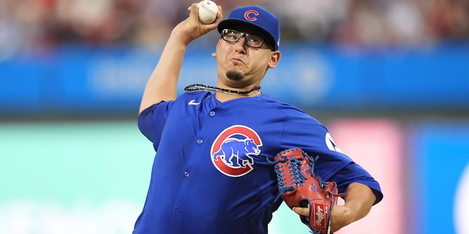 Cubs' Javier Assad has oblique strain