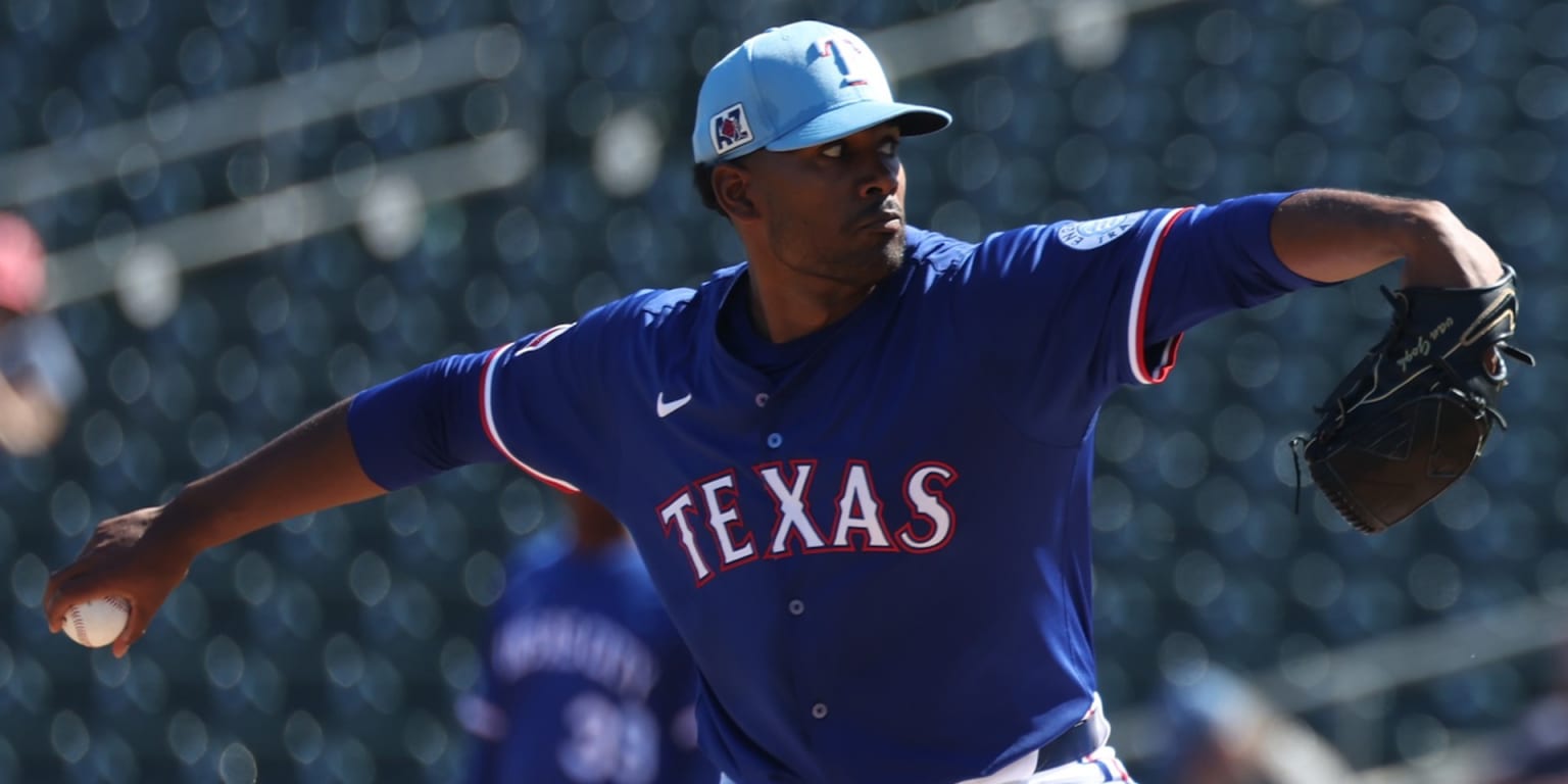 Kumar Rocker competing for spot in Rangers camp
