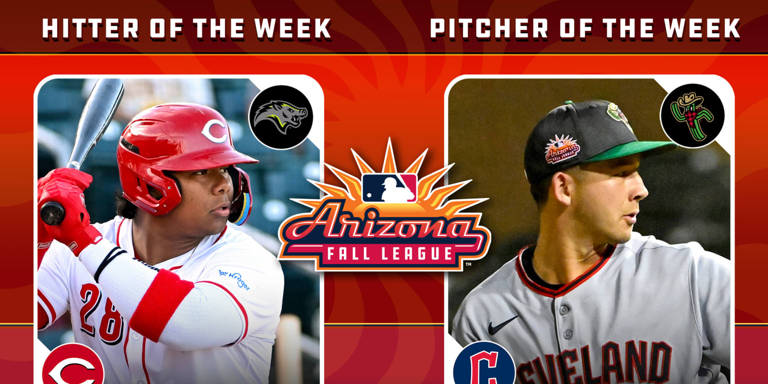Arizona Fall League 2025 Week 6 award winners