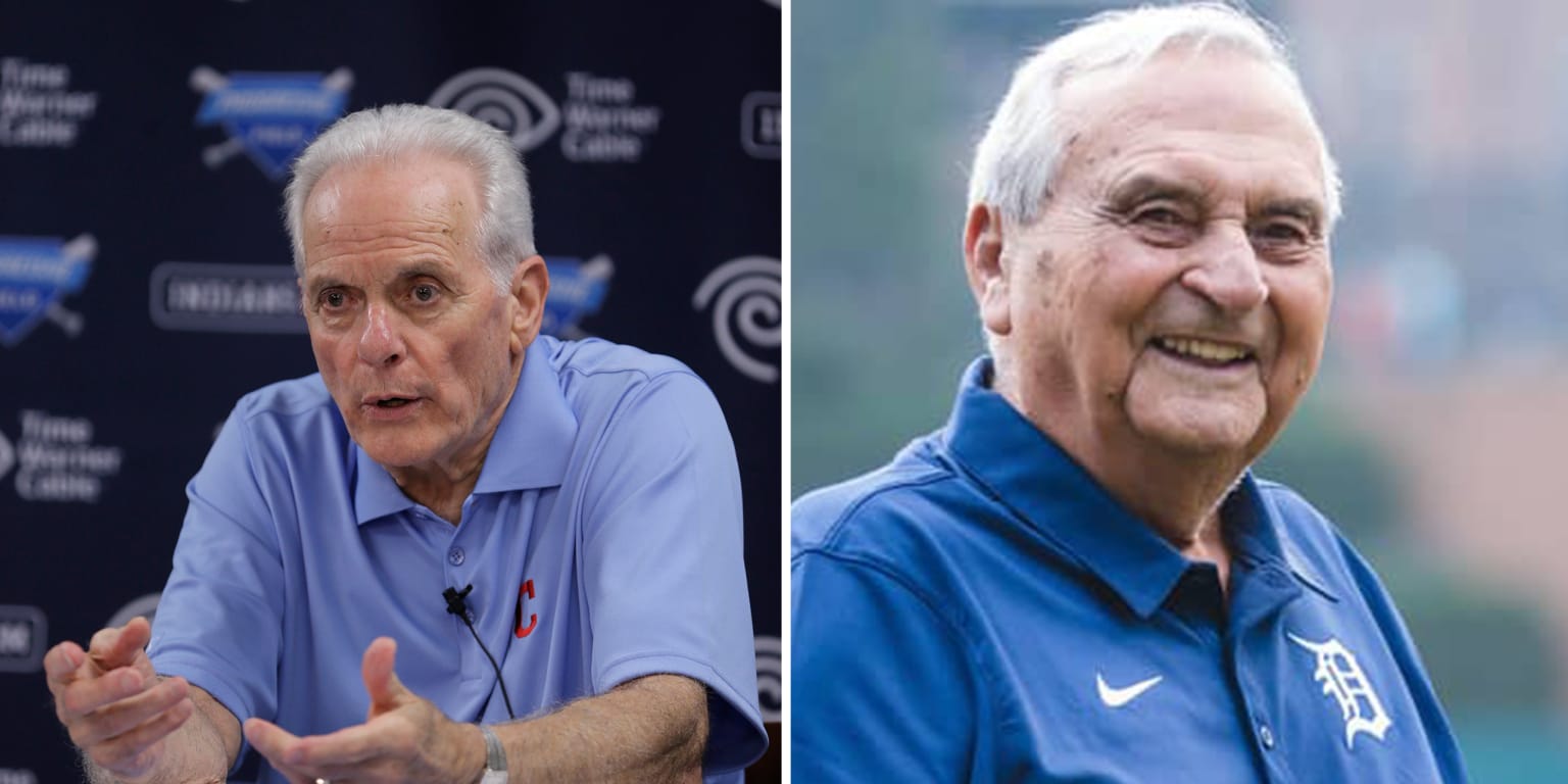 Rocky Colavito, Charlie Maxwell honored before Tigers game