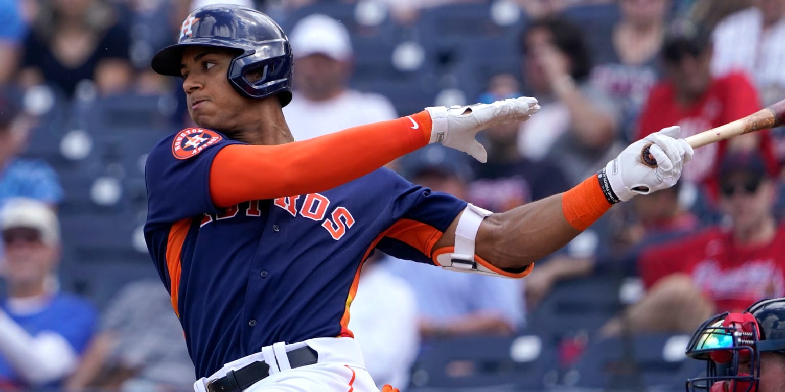 Jeremy Peña homers twice in return from World Baseball Classic