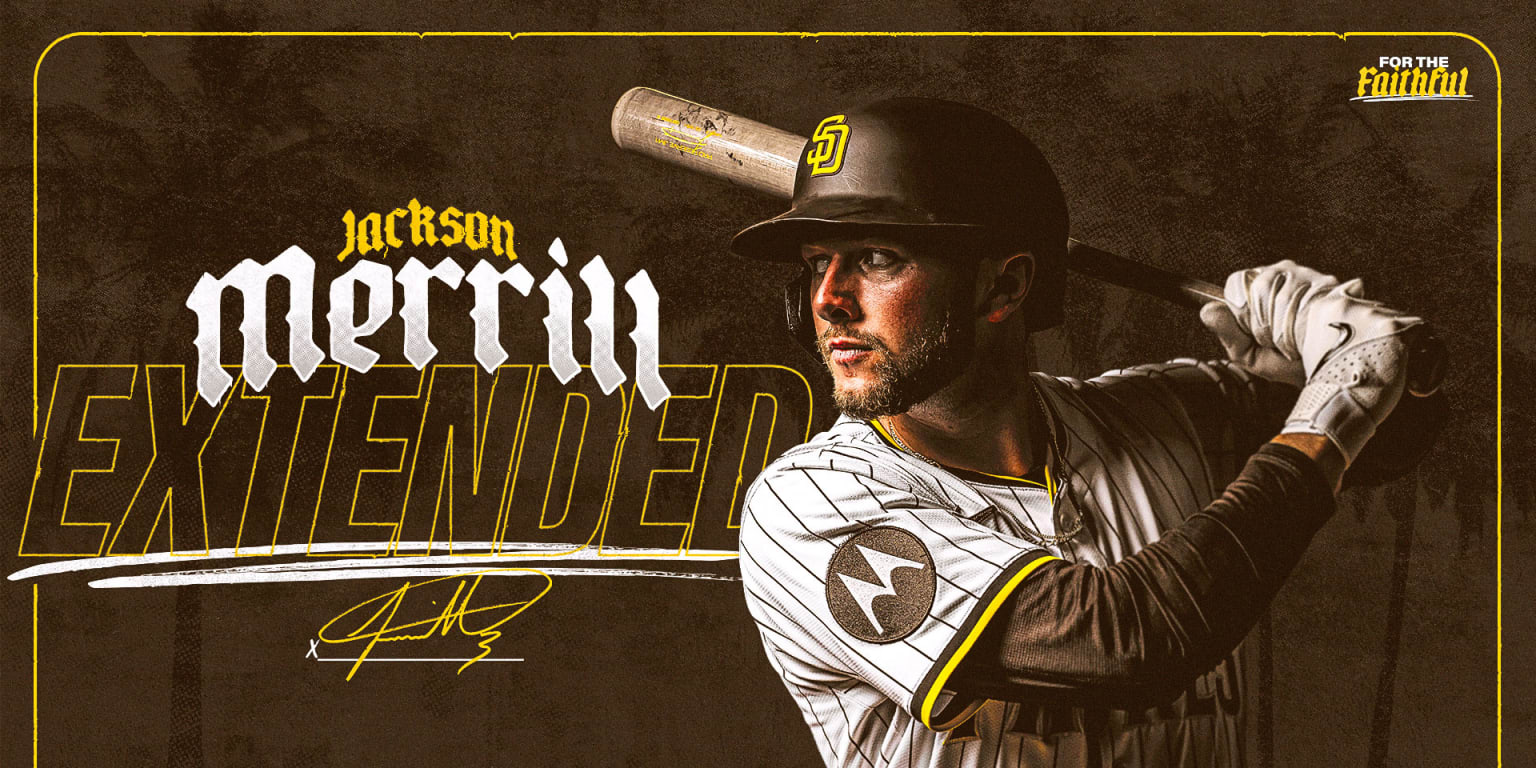 Jackson Merrill signs 9-year contract extension with Padres