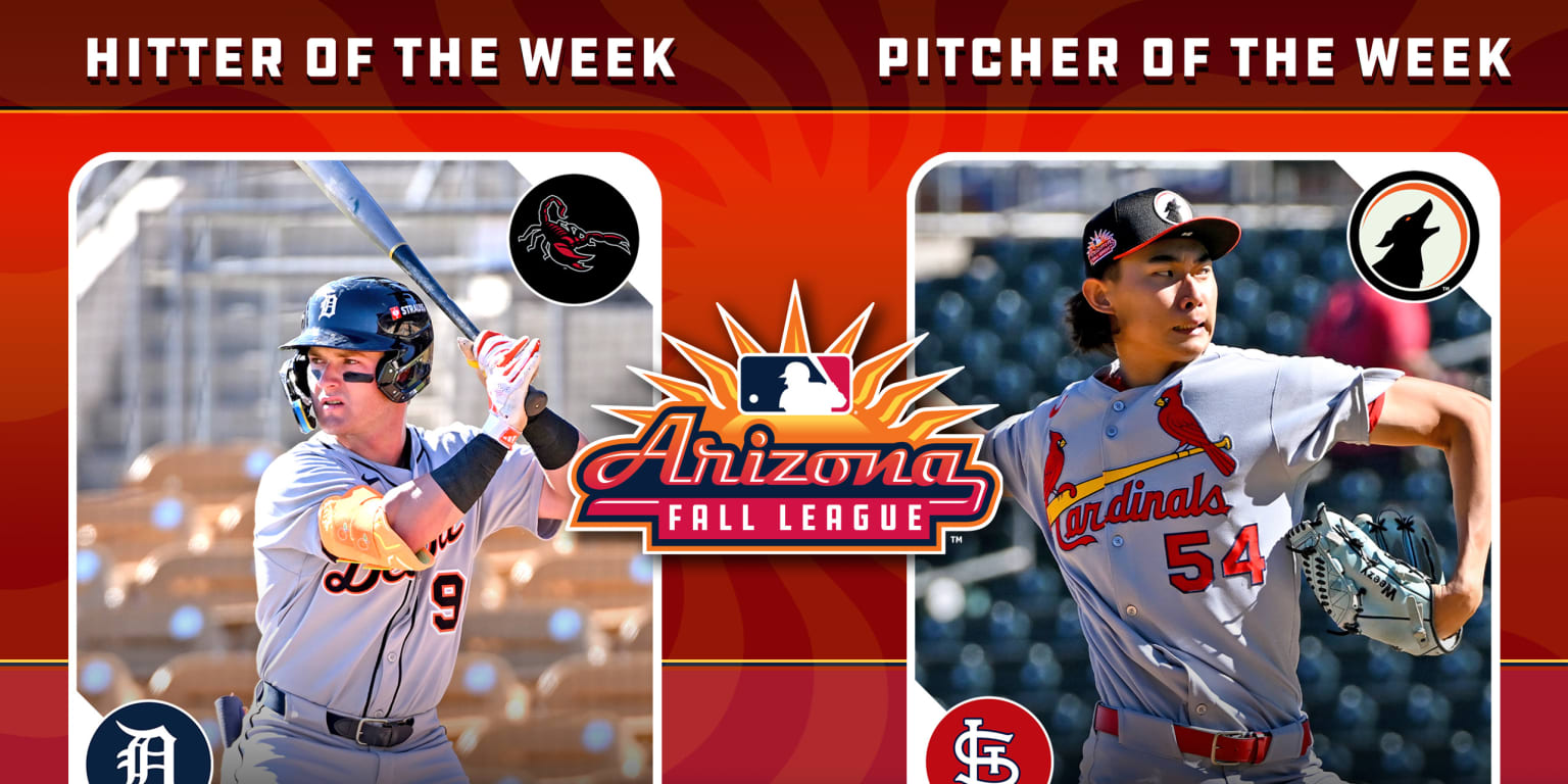 Arizona Fall League 2025 Week 5 award winners