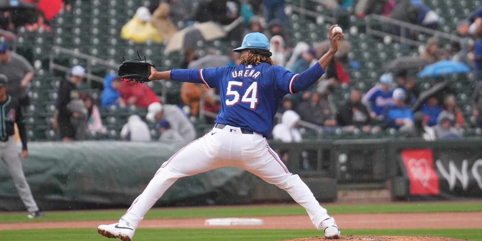 José Ureña works toward Rangers Opening Day roster