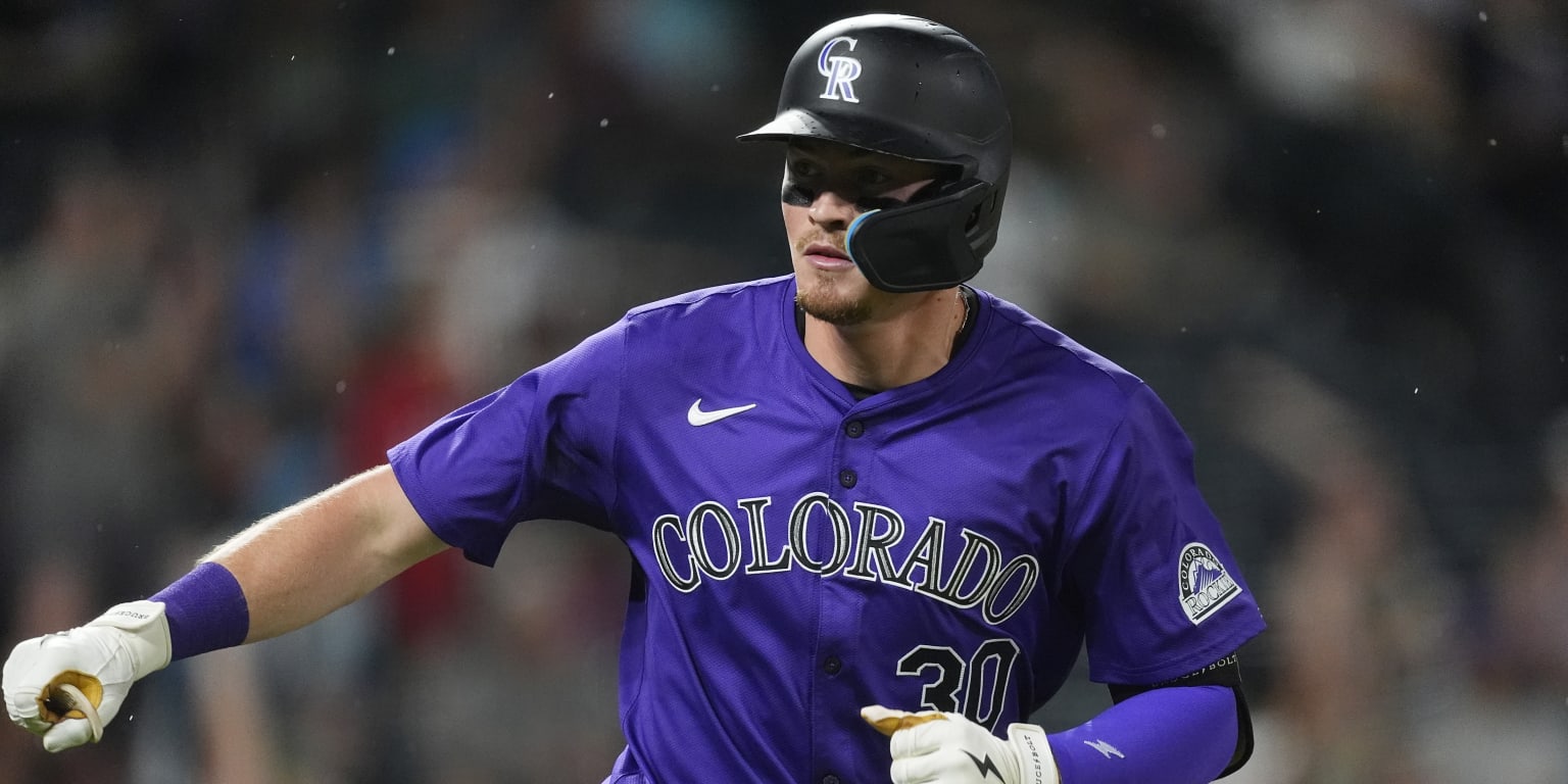 Aaron Schunk hits first career homer to spark Rockies