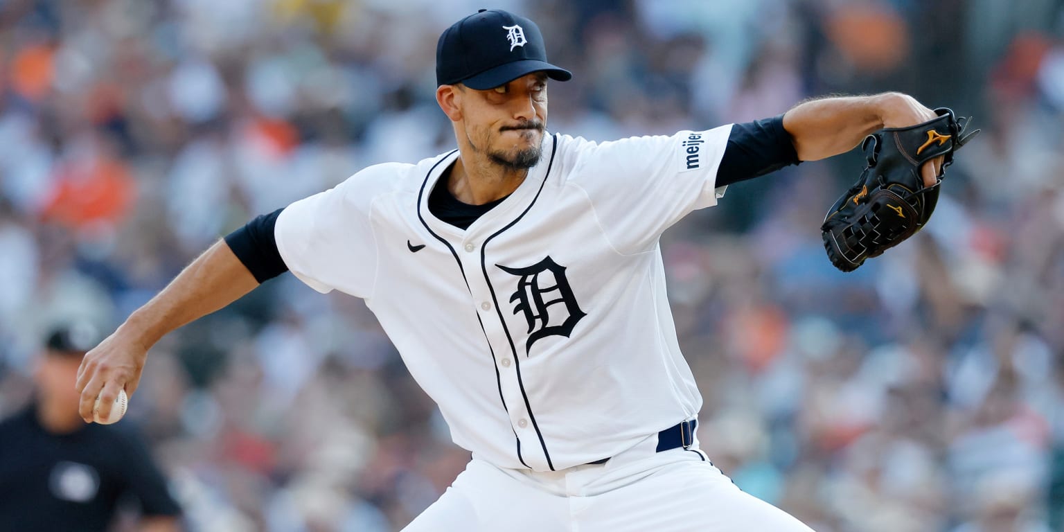 Charlie Morton strikes out 10 in Tigers' loss to Angels