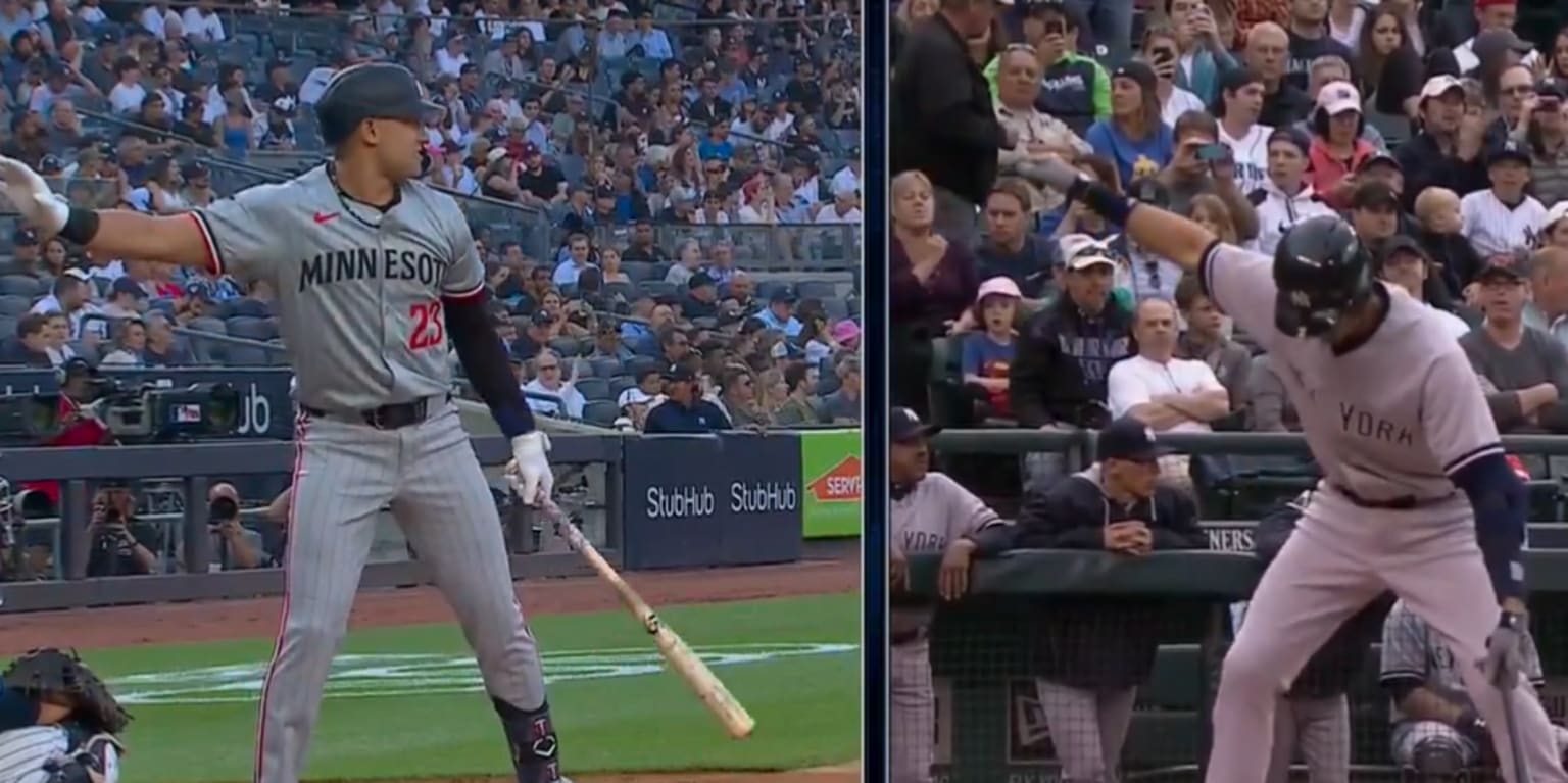 Royce Lewis pays tribute to Derek Jeter in Yankee Stadium debut