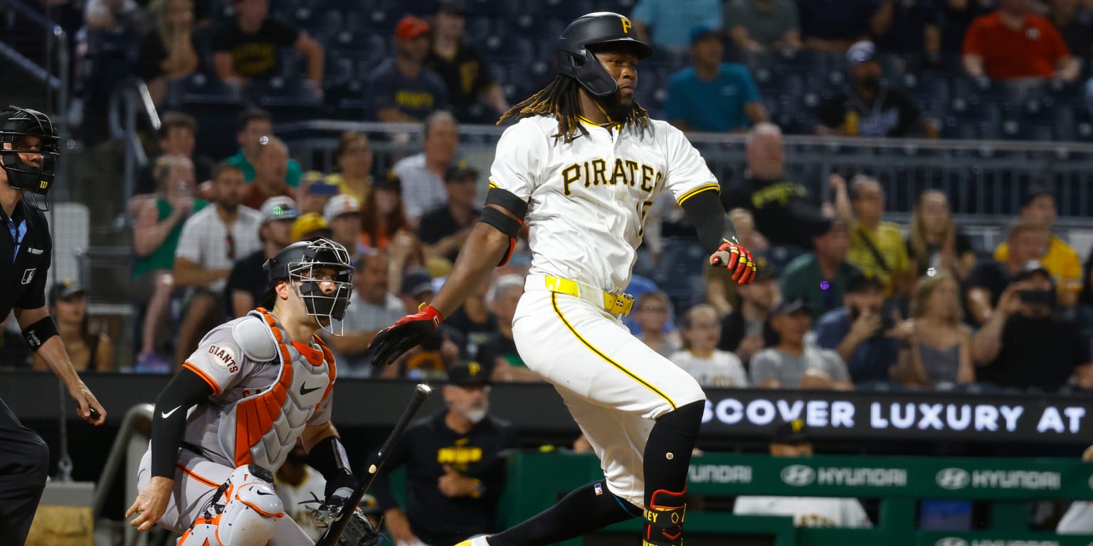 Oneil Cruz makes exit velocity history