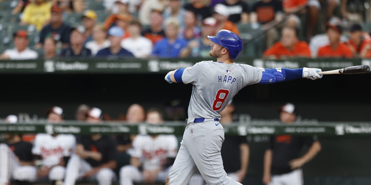Ian Happ hits three-run home run in Cubs' win