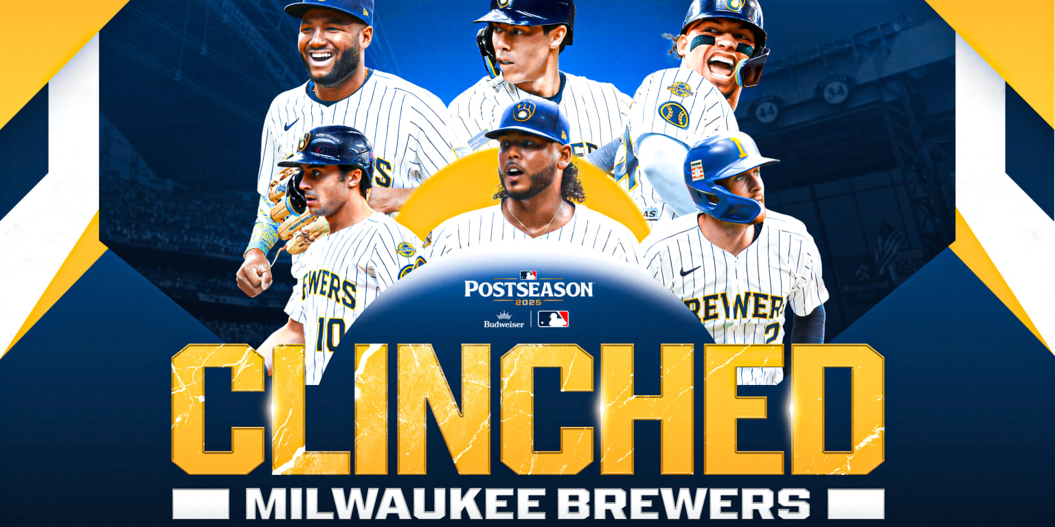 Brewers clinch 2025 playoff berth