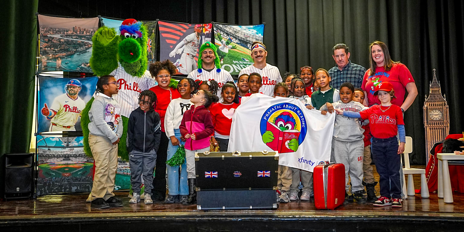 Phillies players crash surprise assembly at John B. Kelly School ...