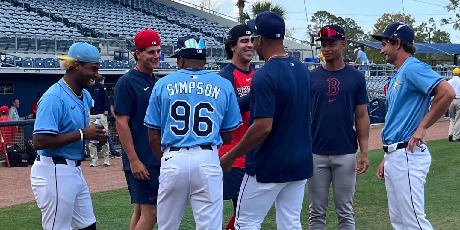 Spring Breakout rekindles friendships for Rays and Red Sox prospects