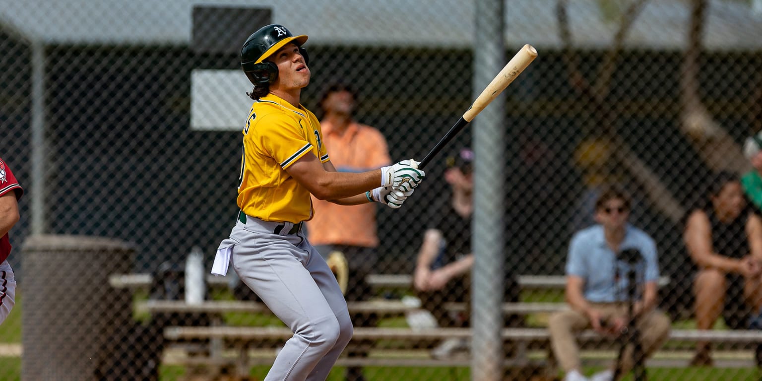 Colby Thomas, Athletics No. 13 prospect, hot start in Double-A
