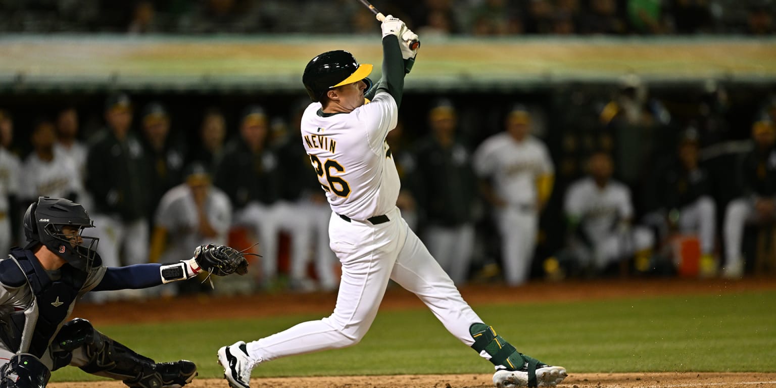 Tyler Nevin on joining Athletics, reunion with Mark Kotsay