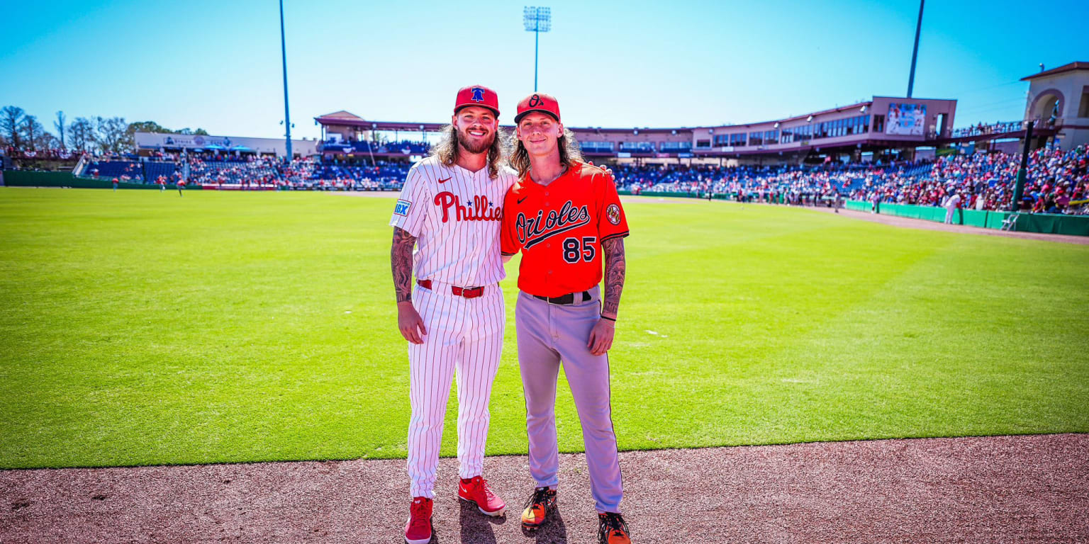 Ben Vespi and brother Nick face off at Spring Training