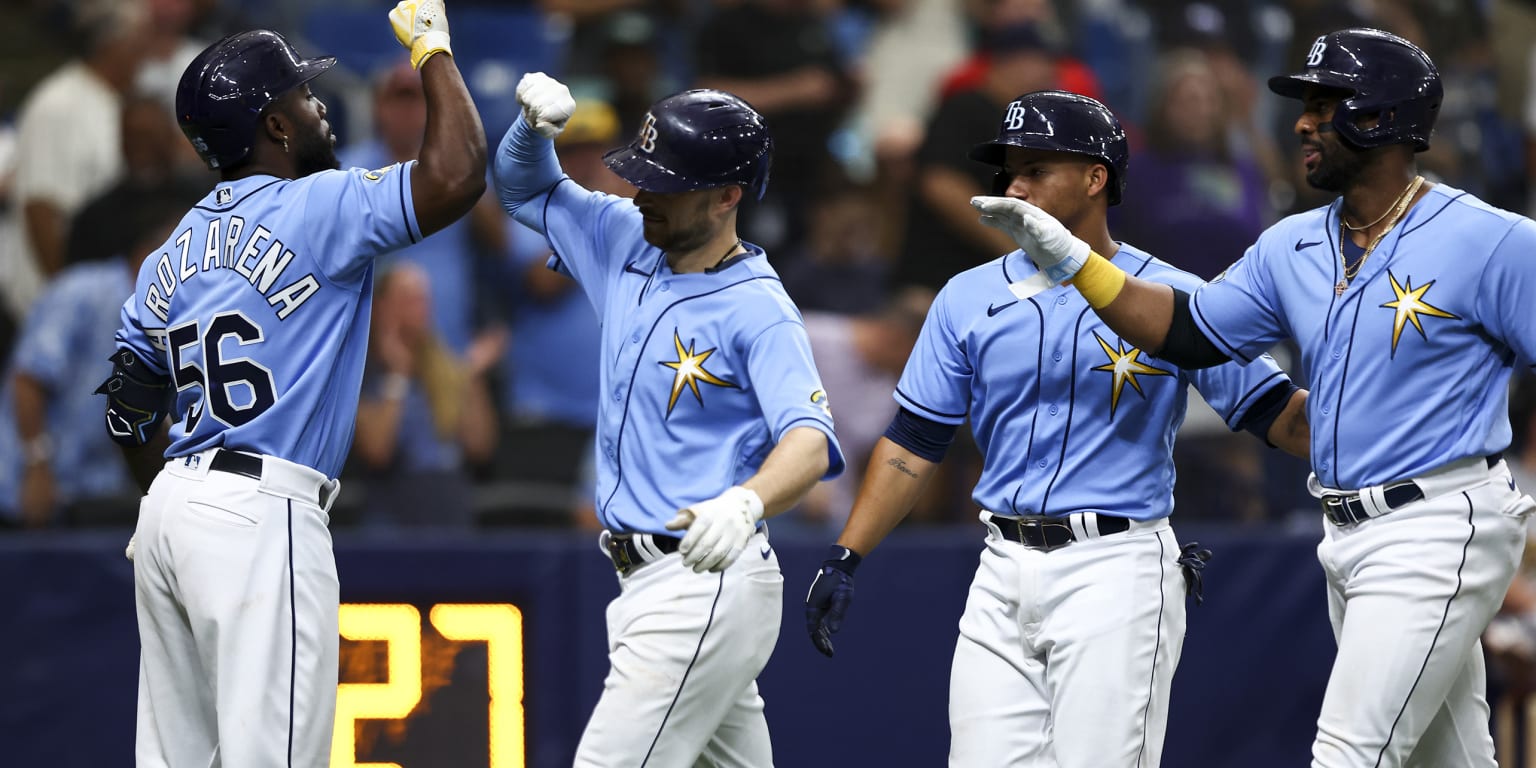 Rays se convierten en primer club que empieza 8-0 desde el 2003