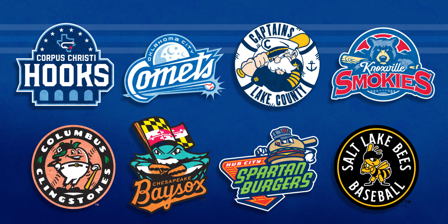 The Baseball Traveler explores Minor League teams' new logos for 2025