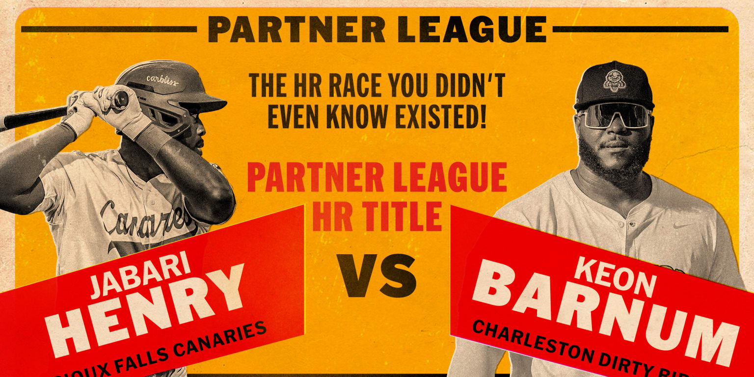 Jabari Henry and Keon Barnum are battling for a home run title you've ...