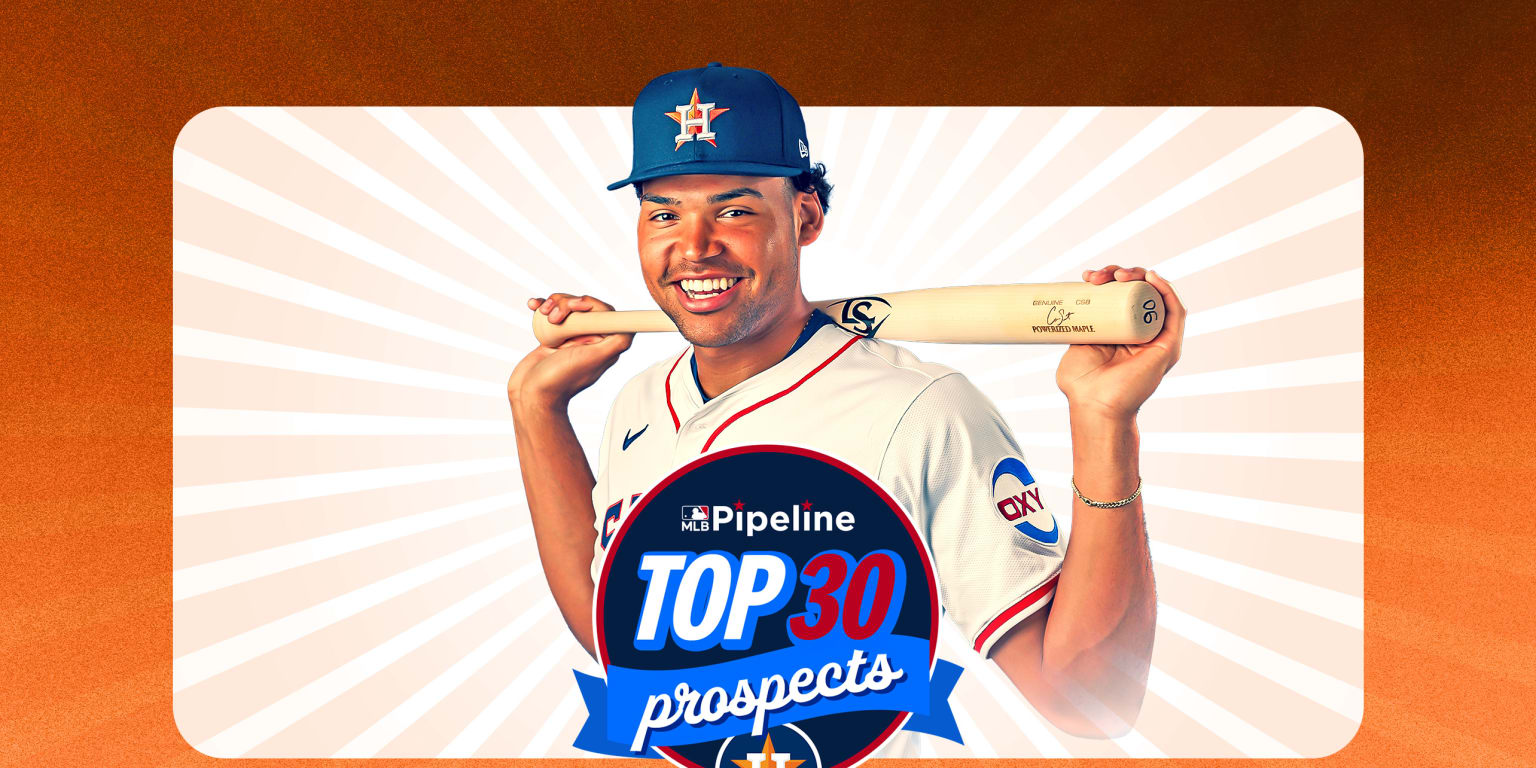 Astros Top 30 Prospects list 2025 preseason