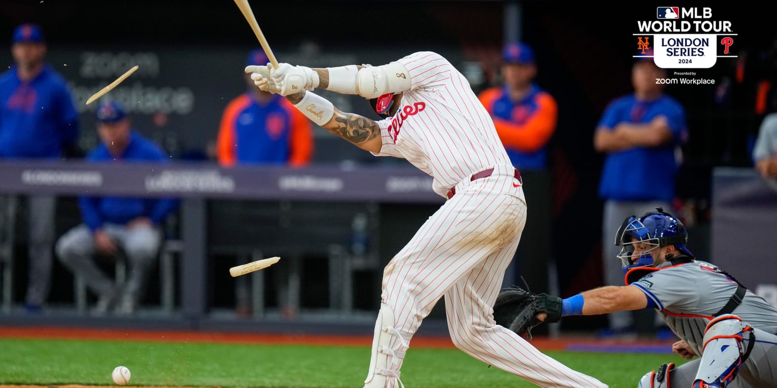 Phillies drop finale, split two games in London Series