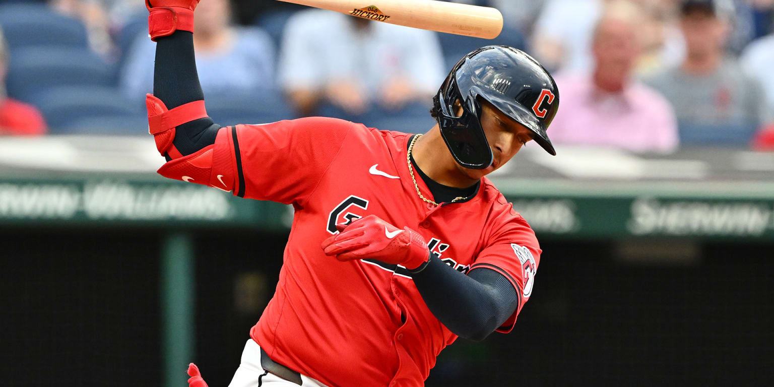 Guardians fall into first-place tie with Royals in AL Central