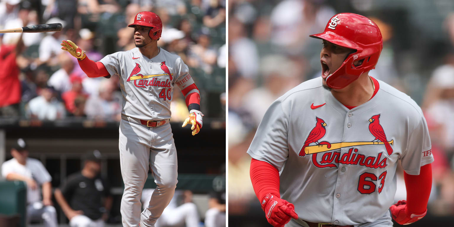 Willson Contreras, Yohel Pozo power Cardinals in Game 1 of doubleheader ...