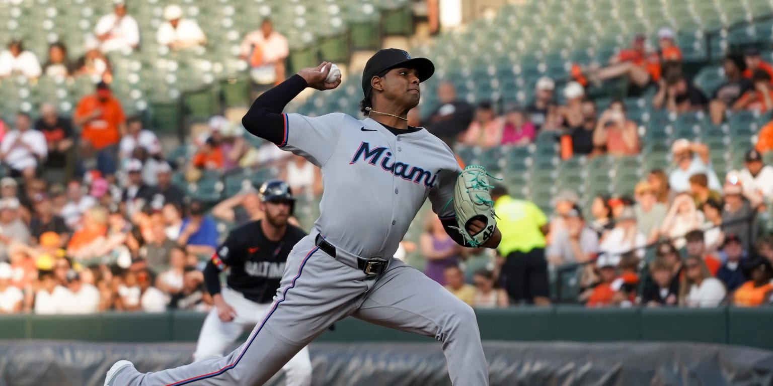 Edward Cabrera undergoes MRI after experiencing right elbow discomfort