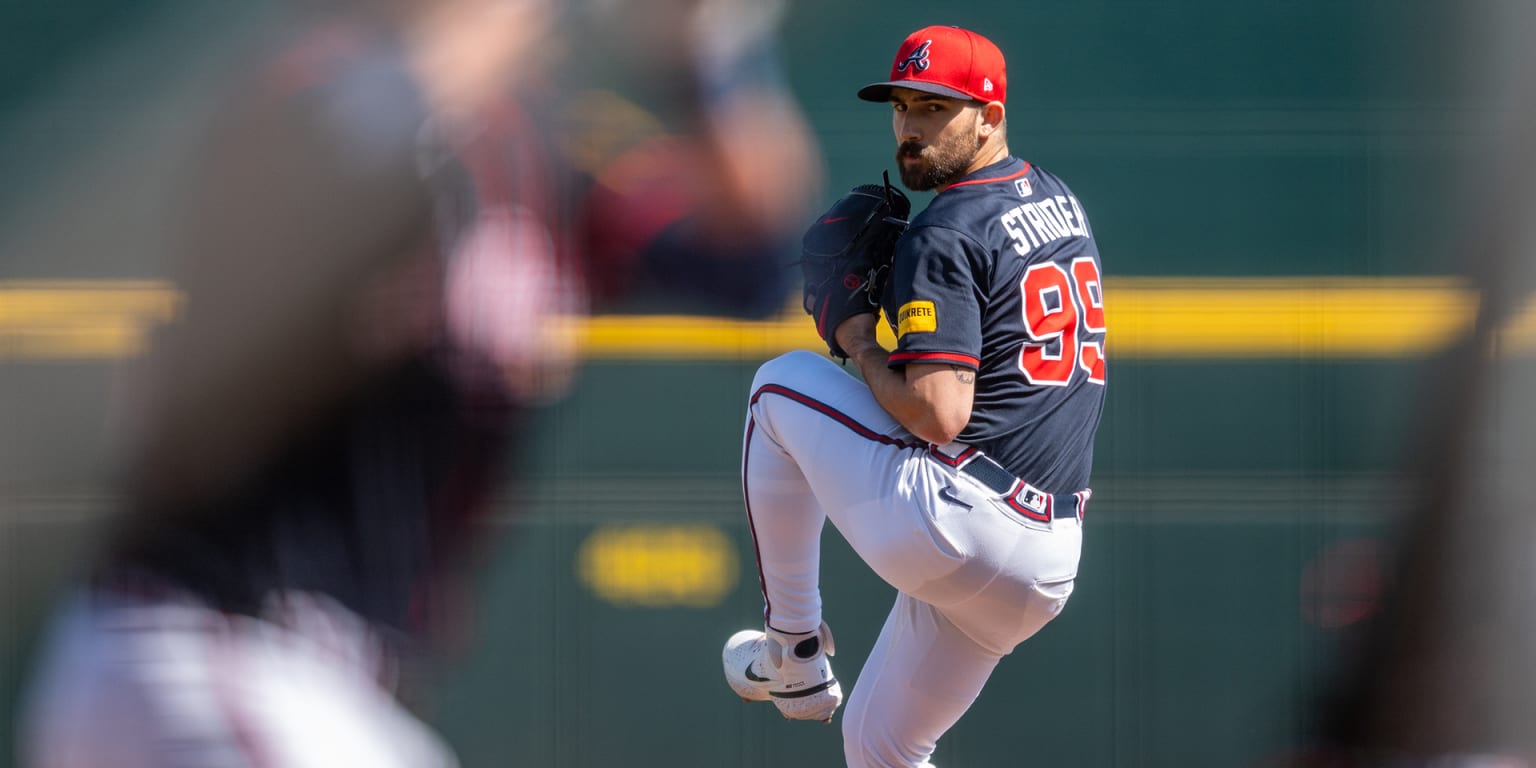 Spencer Strider nearing Spring Training game action for Braves