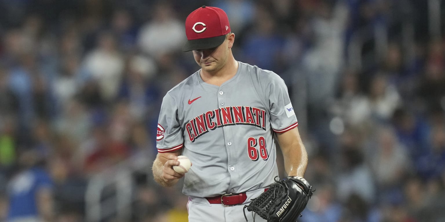 Carson Spiers hit hard in Reds' loss
